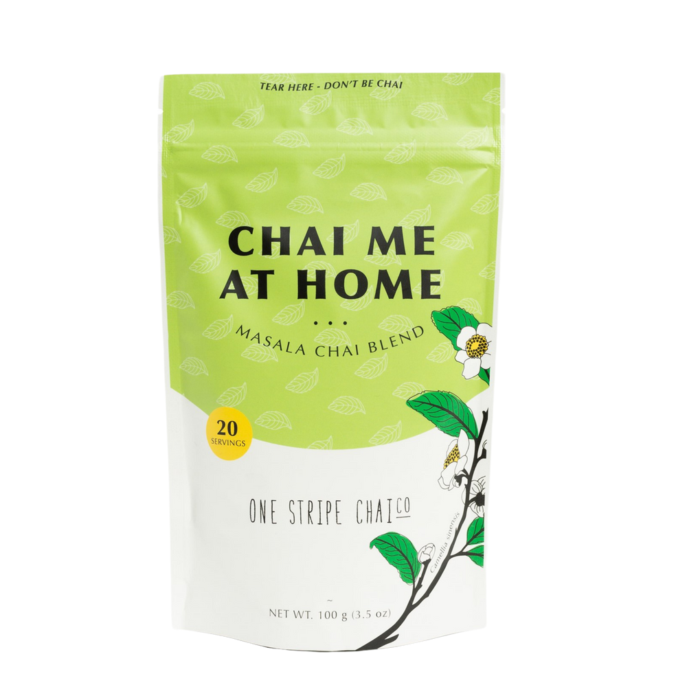 Chai Me At Home - Masala Chai Blend - 20 / 60 Servings | onestripechai